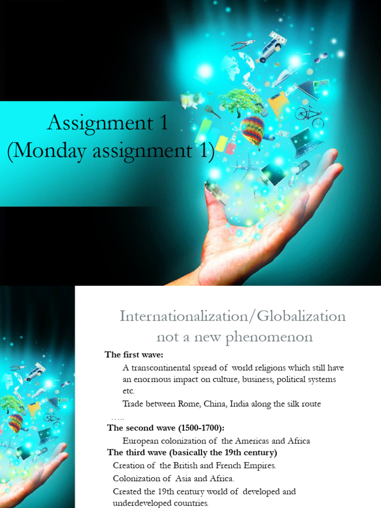 Monday Assignment Week 1 VT 2024 | PDF | Internationalization | Economies