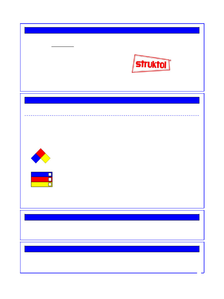 Struktol Zb 47 (Us)-Sds | PDF | Occupational Safety And Health | Safety