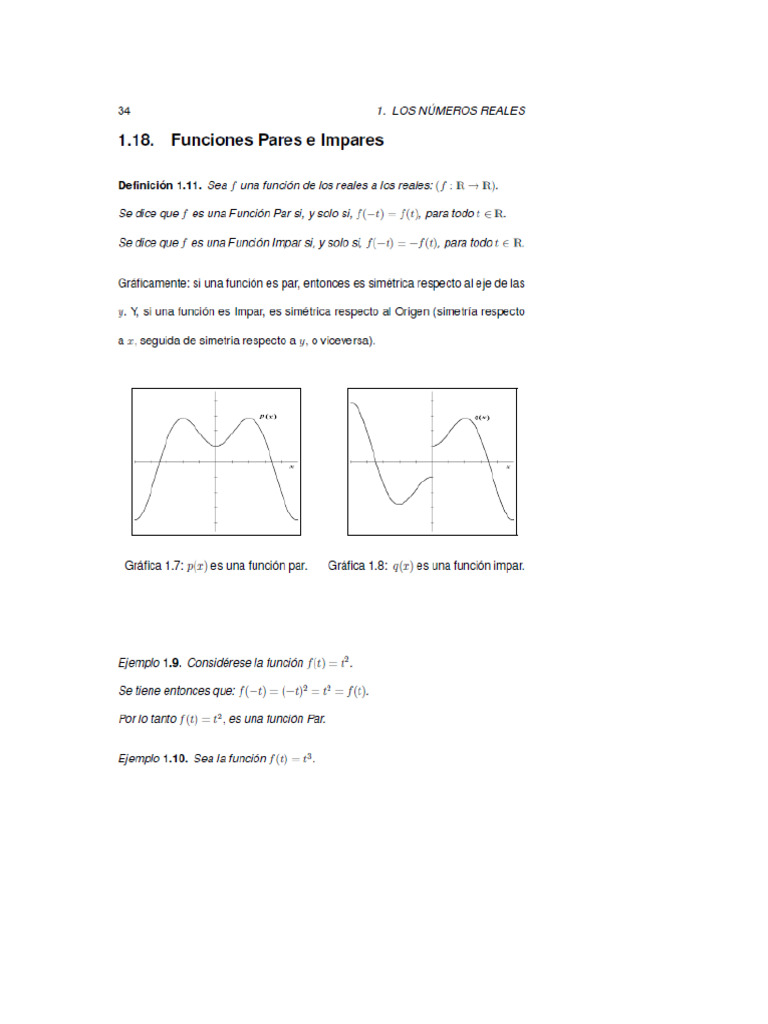 Funciones Pares e Impares | PDF Funciones Pares e Impares | PDF