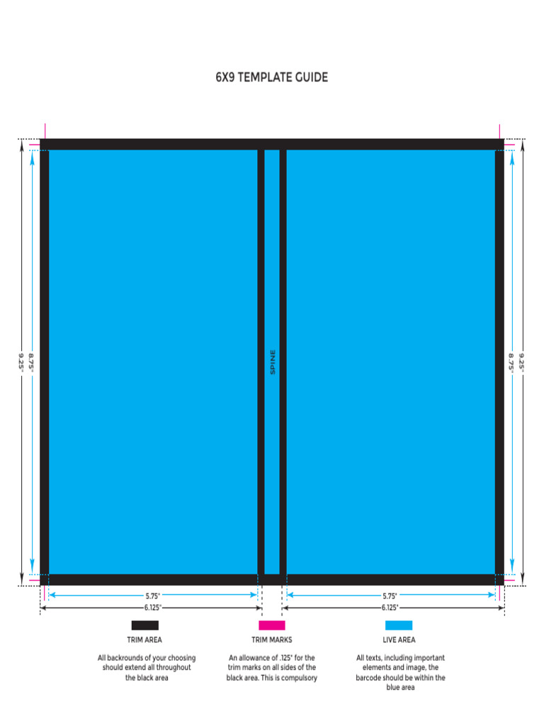 6X9 Template Guide | PDF