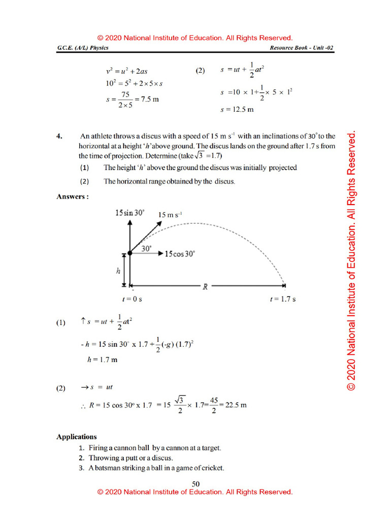 AL Physics Resource Book Unit 1,2-EM-1 Copy Page 58 | PDF