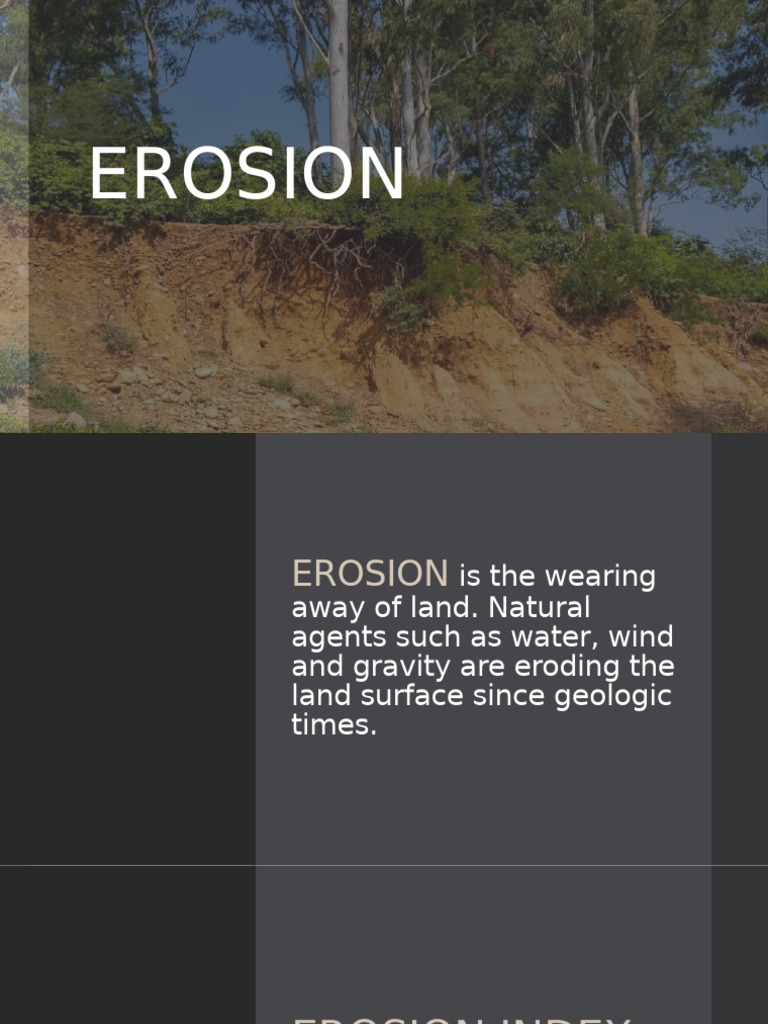 Erosion | PDF