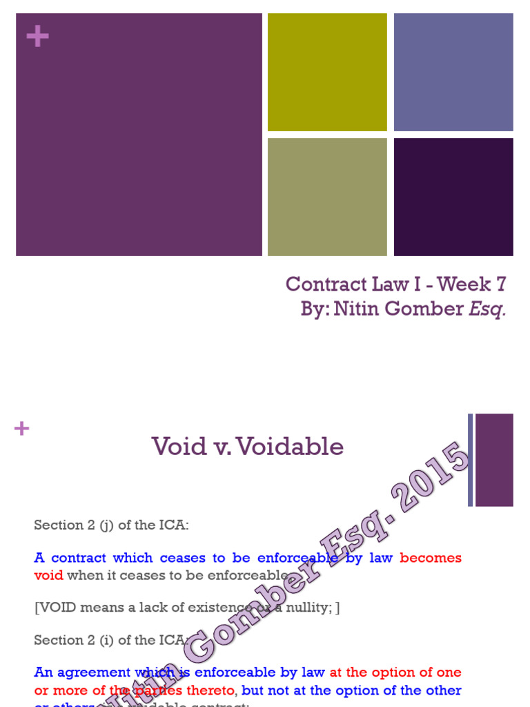 Week 7 | PDF | Mortgage Law | Void (Law)