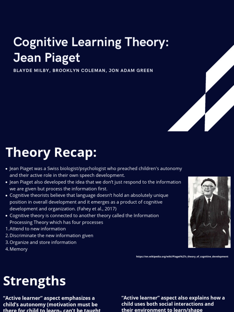 Cognitive Theory | PDF | Cognition | Learning