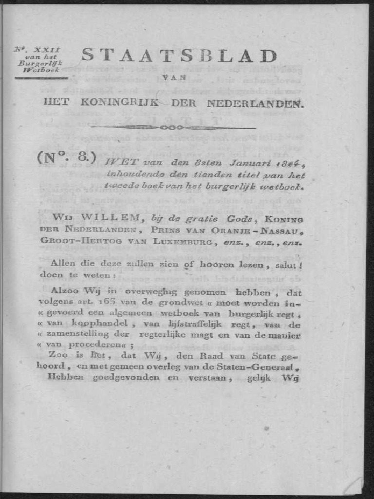 Staatsblad No.8 1824 | PDF
