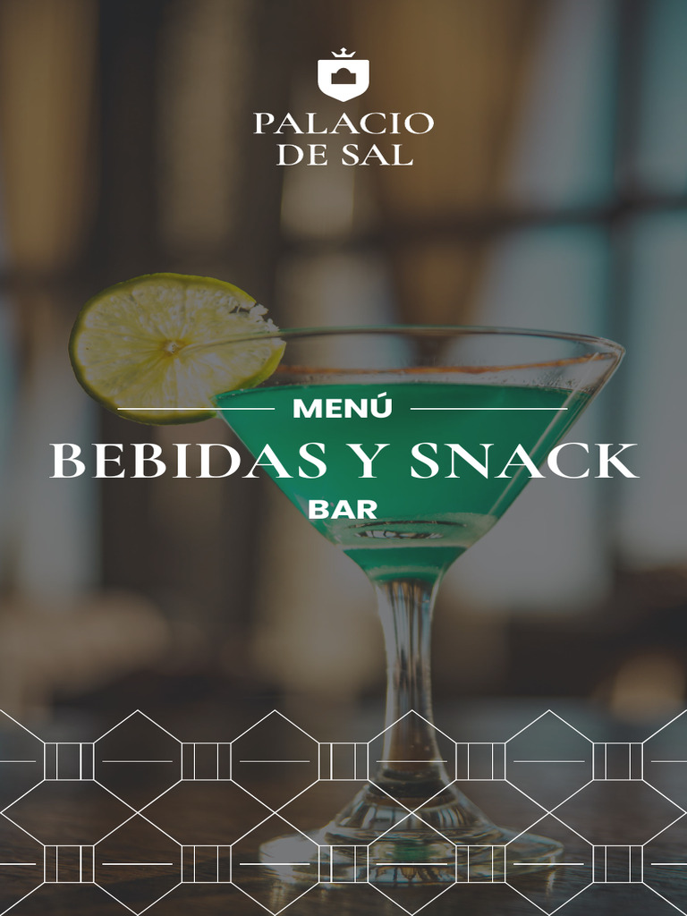 Menú Bebidas y Snack Bar | PDF | Vino | Uva