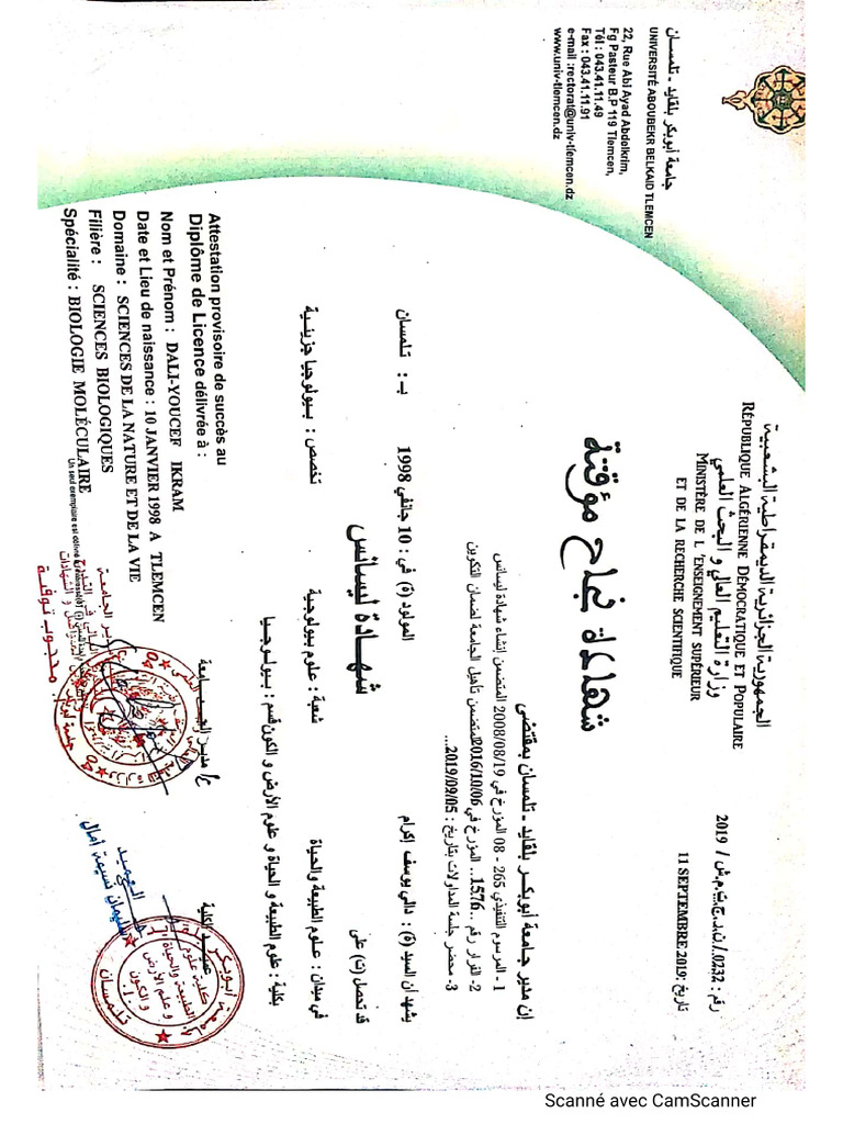 diplÃ´me licence | PDF