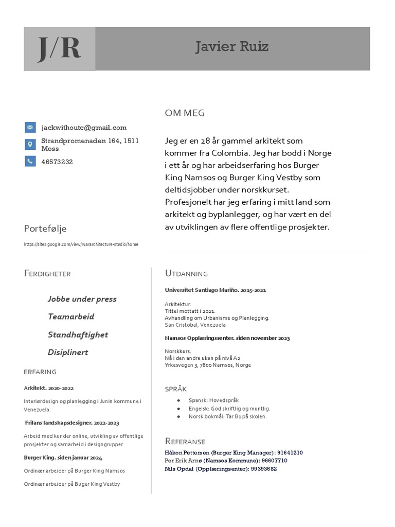 CV Javier Ruiz.docx | PDF