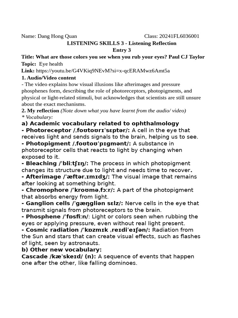 Understanding Visual Illusions in Ophthalmology | PDF | Eye | Light