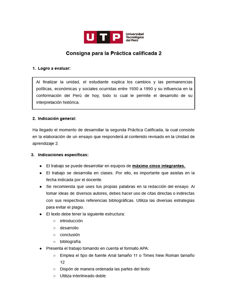 Practica Cal Ific | PDF | Ensayos | Puntuación