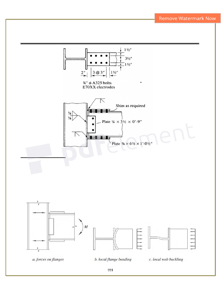 Column Stiffners & Reinforcement | PDF