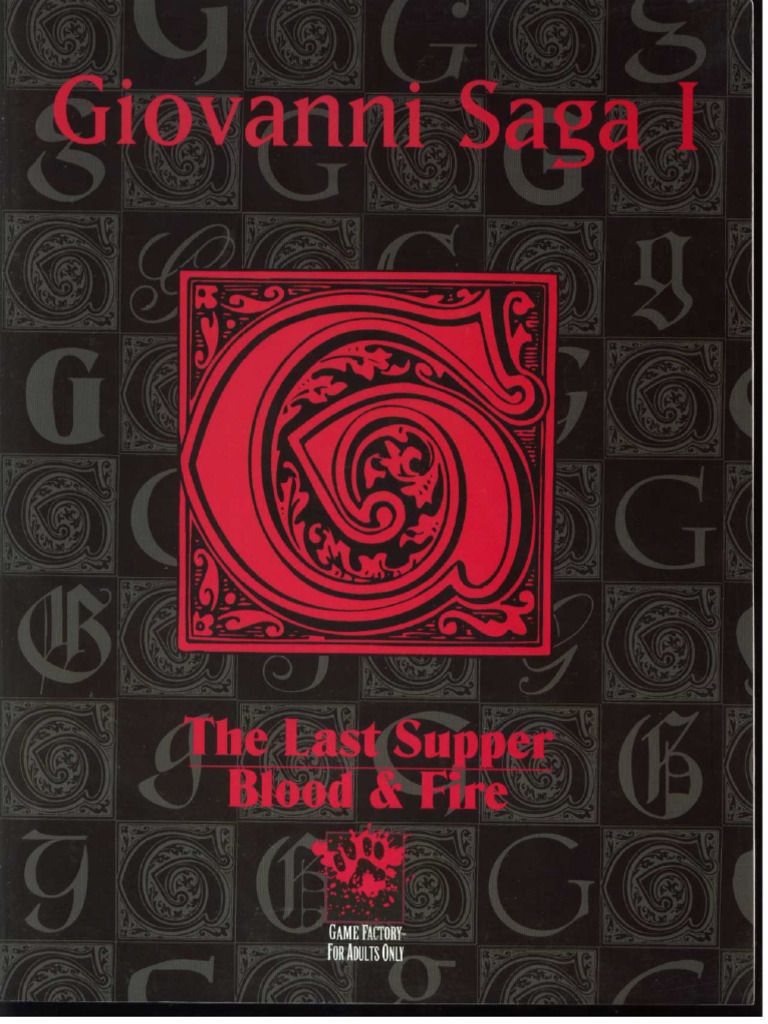 OWoD - White Wolf - Vampire - The Masquerade - Giovanni Saga 1 | PDF