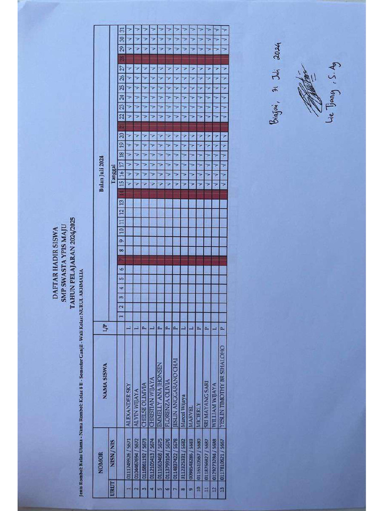 Kelas 8 Juli Pdf