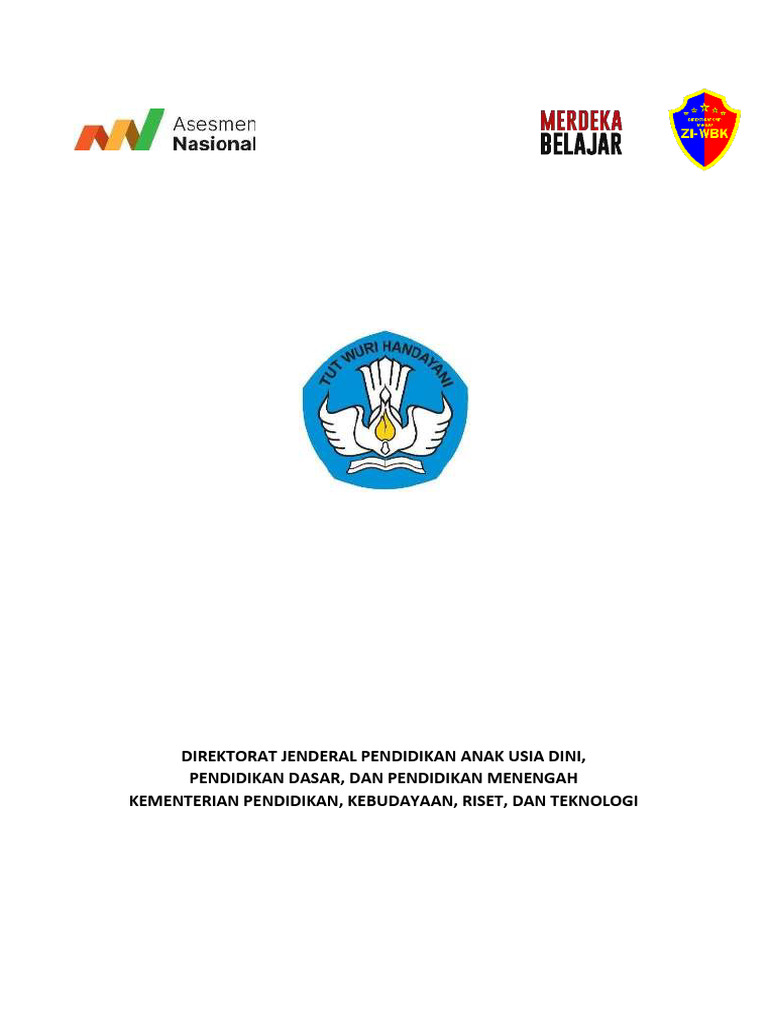 Instrumen Pemantauan Sulingjar SD - Kepala Sekolah | PDF