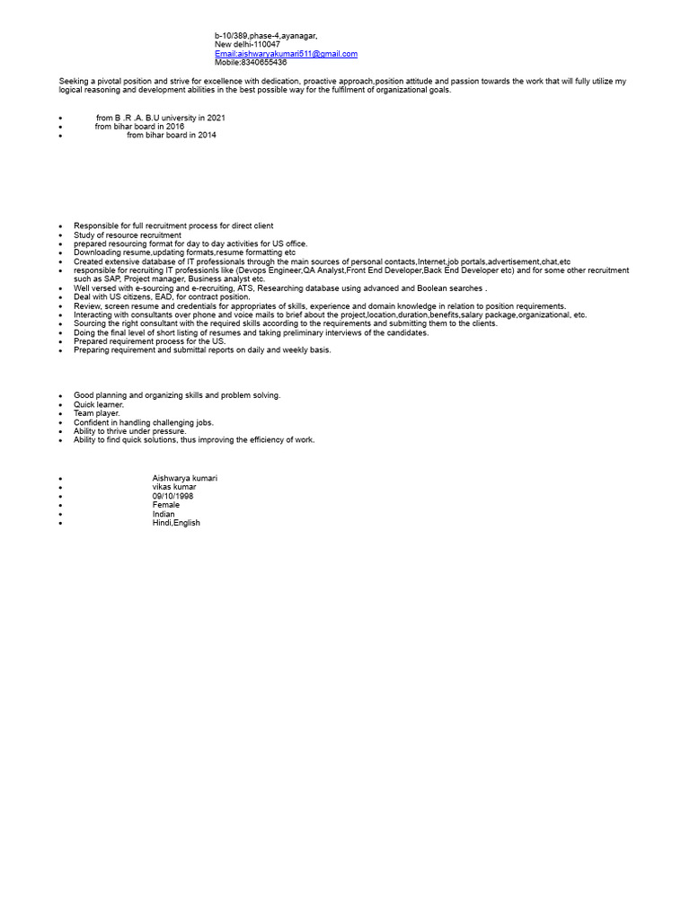 Wa0009. | PDF | Recruitment | Computing