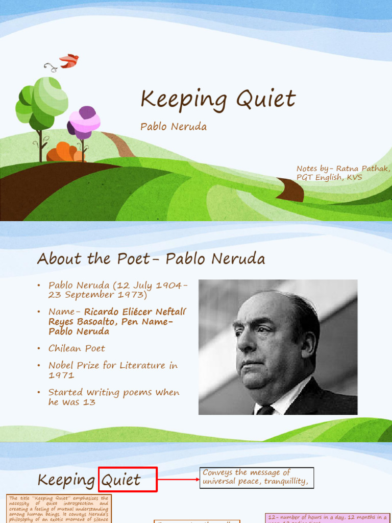 Keeping Quiet | PDF