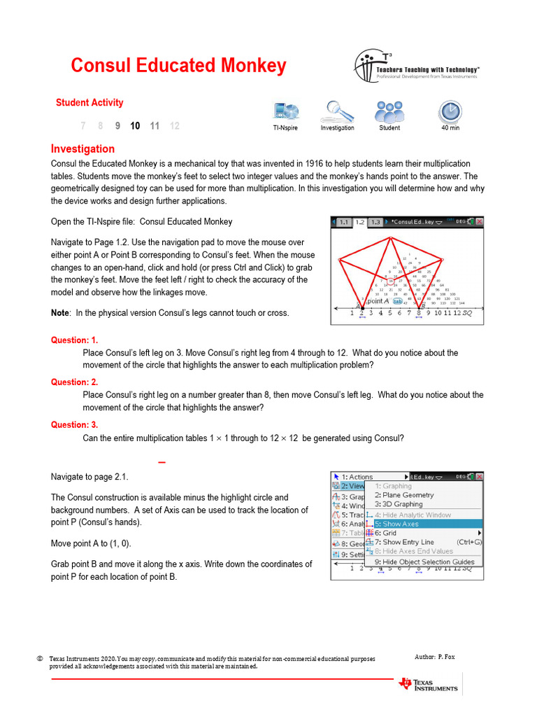 Consul Educated Monkey Student | PDF | Multiplication | Triangle