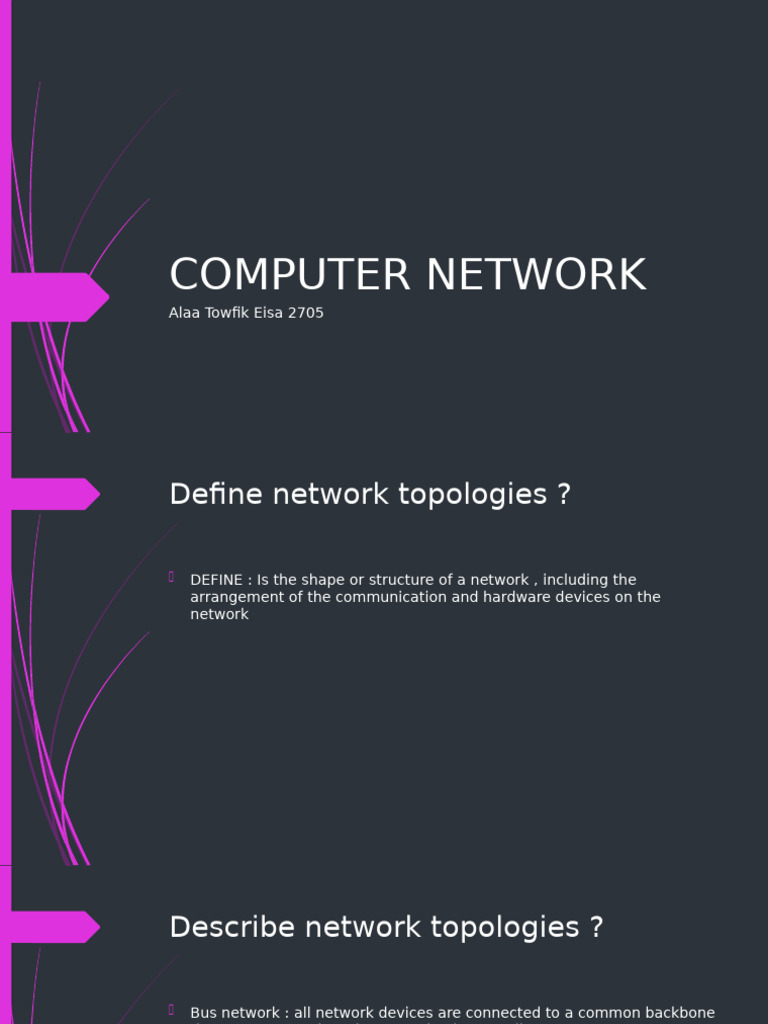 pbl (2 alaa | PDF | Transmission Medium | Computer Network