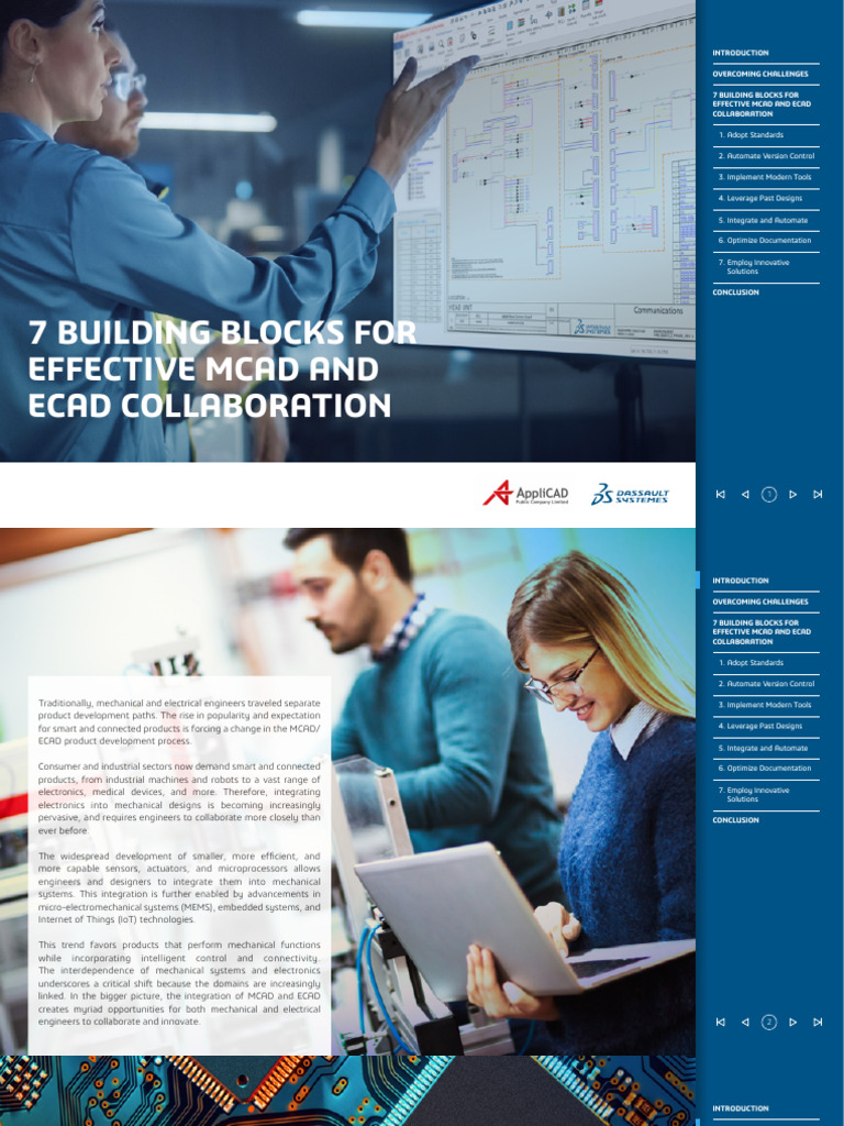 MCAD and ECAD Collaboration Essentials | PDF | Automation | Computer Aided Design