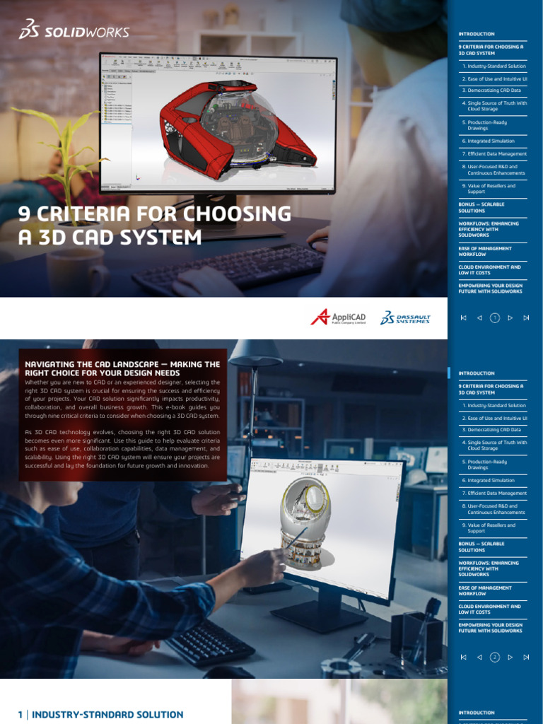 What - S New 2025 - 9 Criteria For Choosing A 3D CAD System Ebook ...