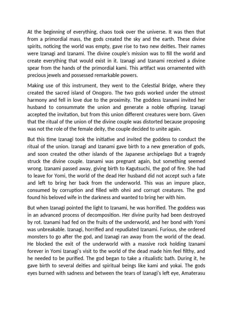 Japanese Mythology - The Essential | PDF | Shinto | Mythological Characters