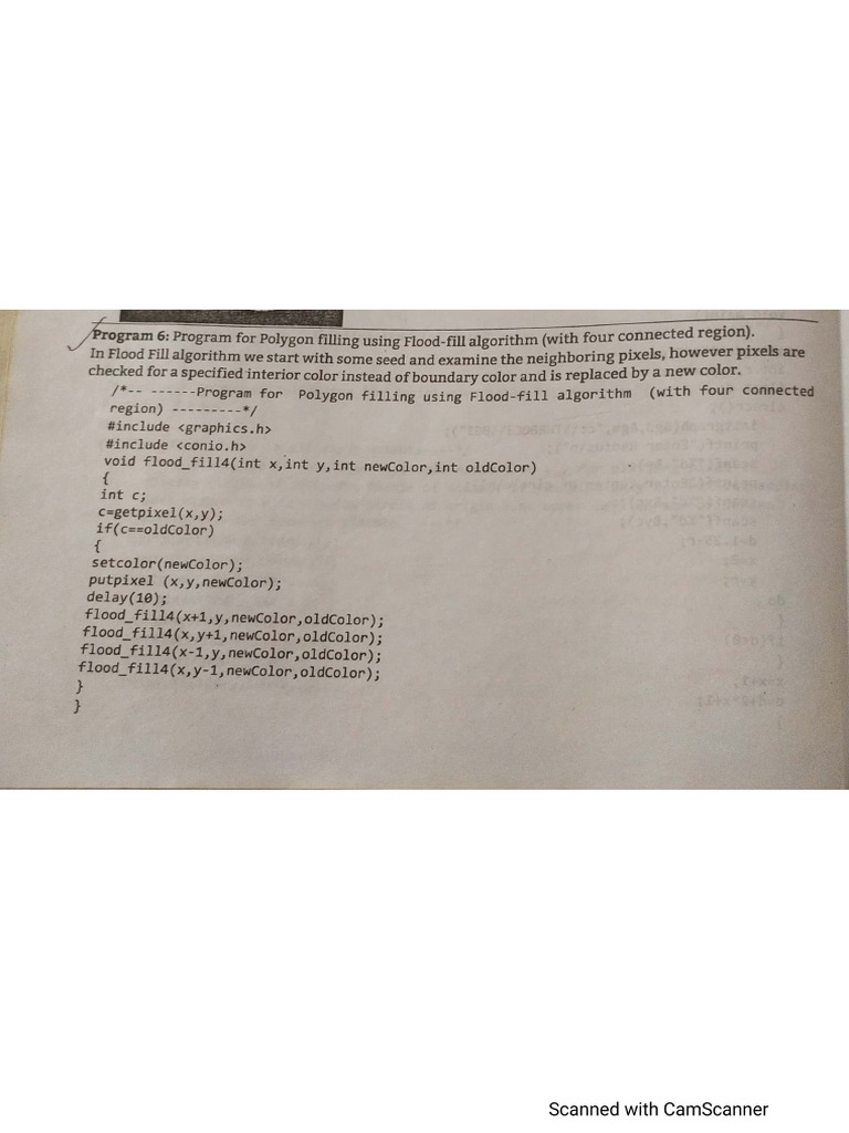 CGR Practical 5-1 | PDF