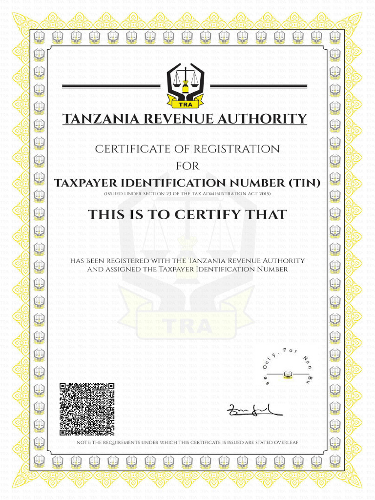 Winfrida David Joseph Tax Document | PDF