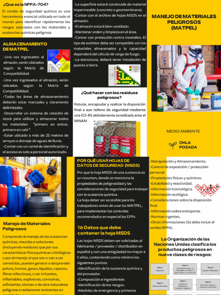 Trip - Manejo de Materiales Peligrosos | PDF