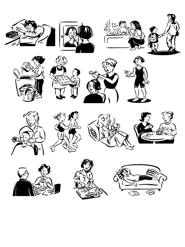 Mums Daily Routine | PDF