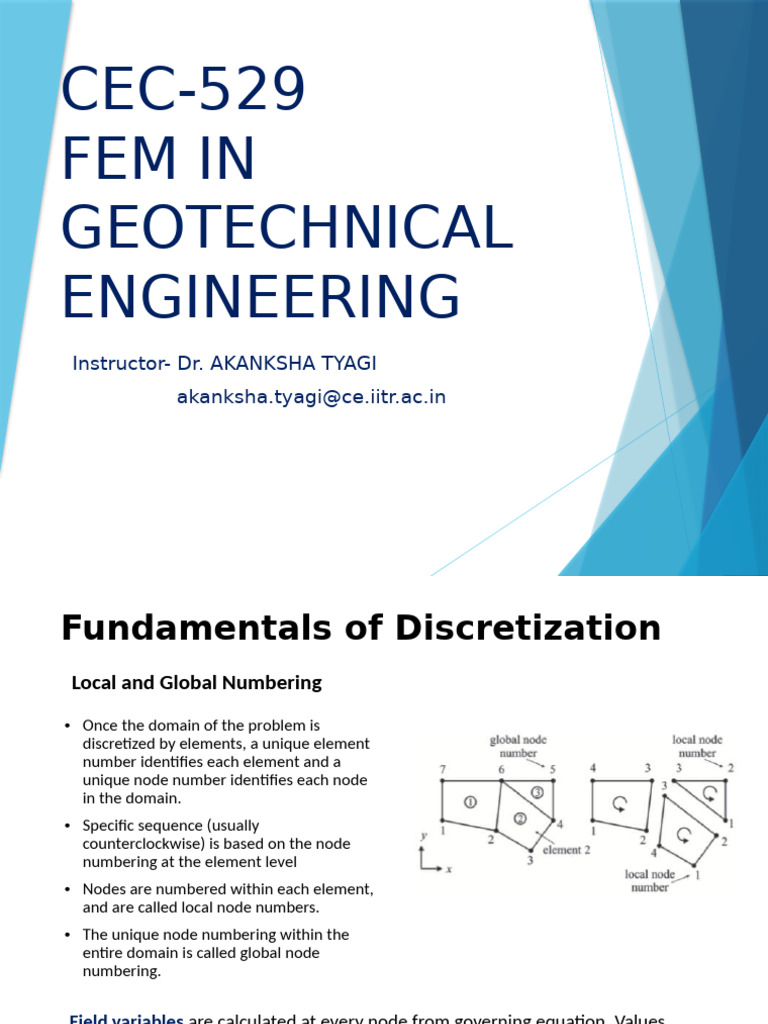 Lecture 4 - Fundamentals of Discretisation Updated | PDF | Function ...