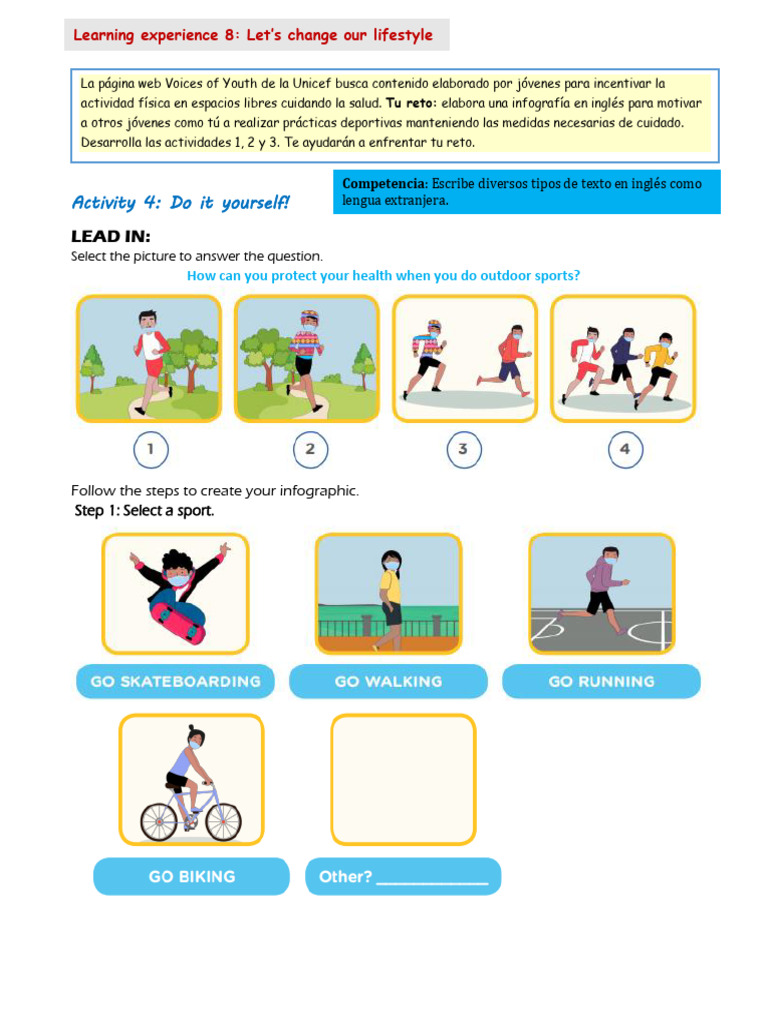 Actiividad 4, Eda 8-Ingles | PDF