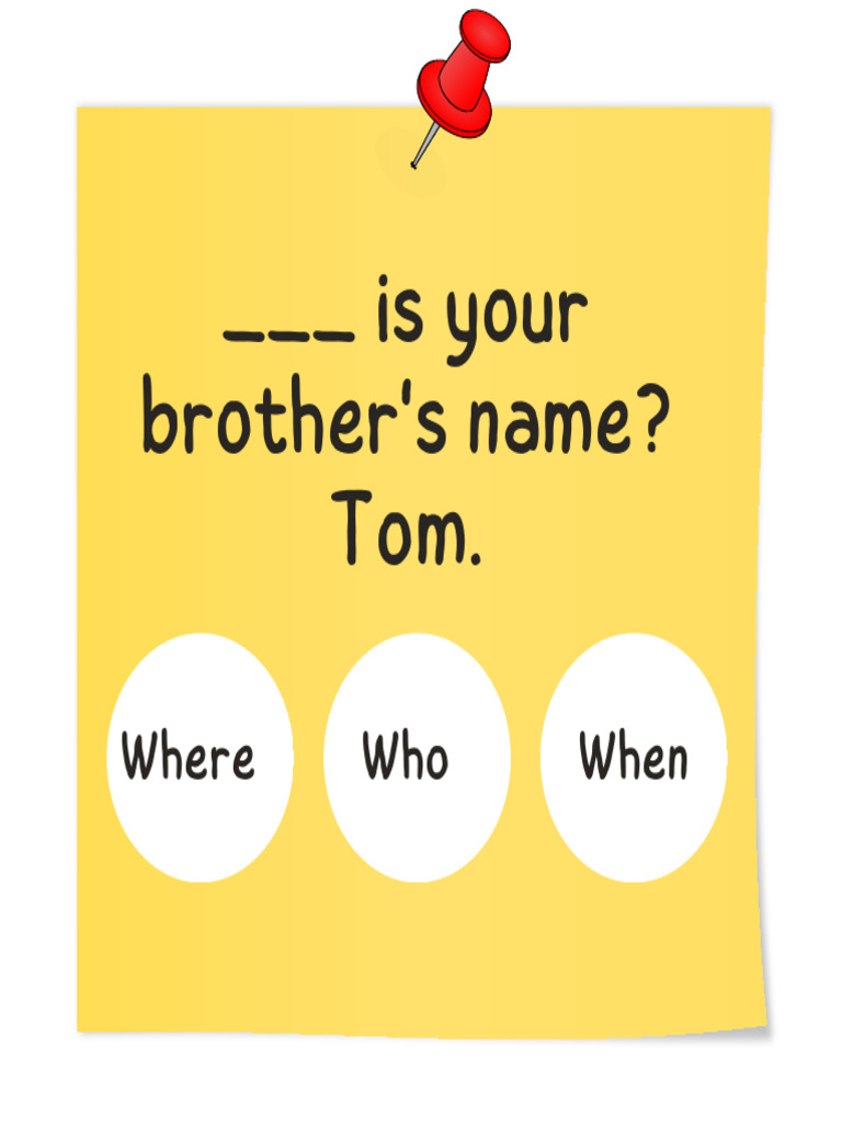 Wh Questions Cards | PDF