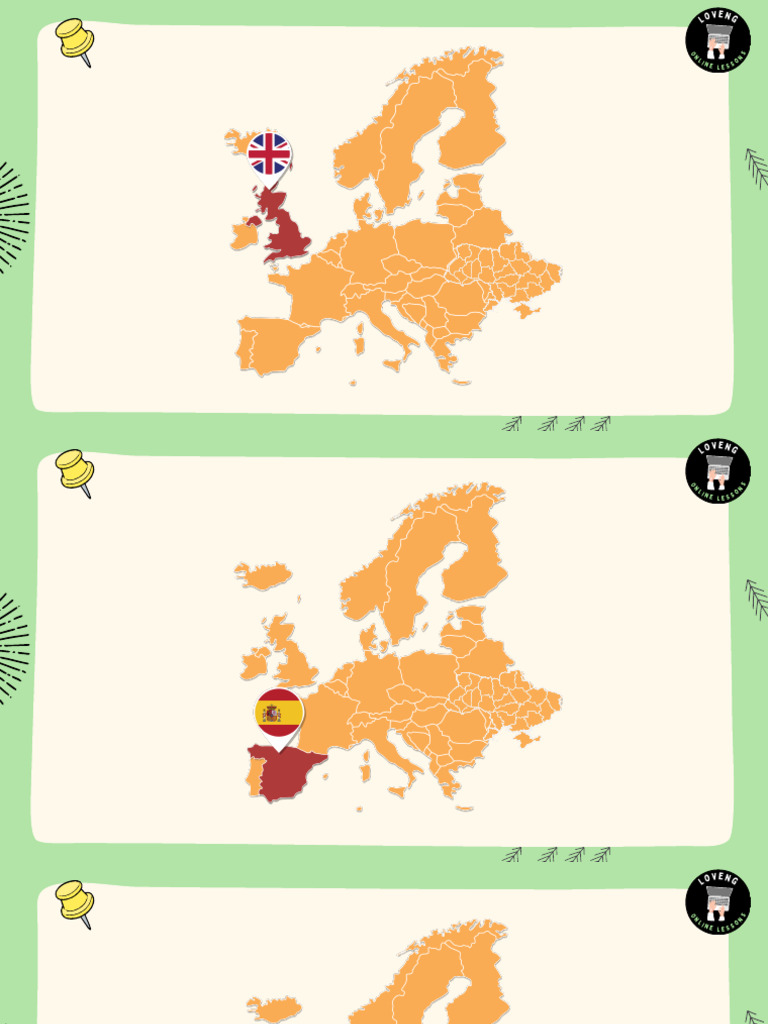 Countries Nationalities (Printable) | PDF | Leonardo Da Vinci