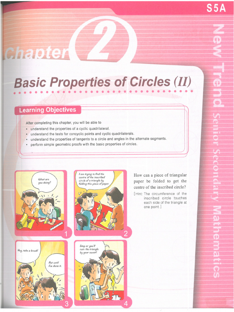 Ch 2-Basic Properties of Circles(II) | PDF