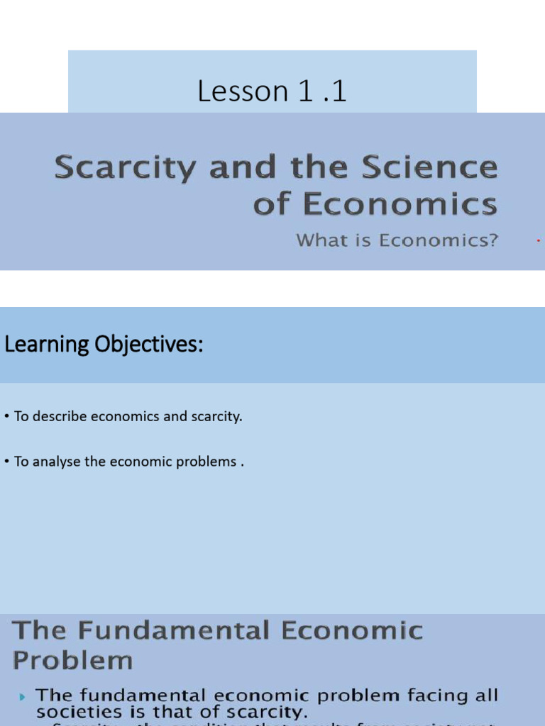 Impact of Scarcity on Everyday Goods | PDF
