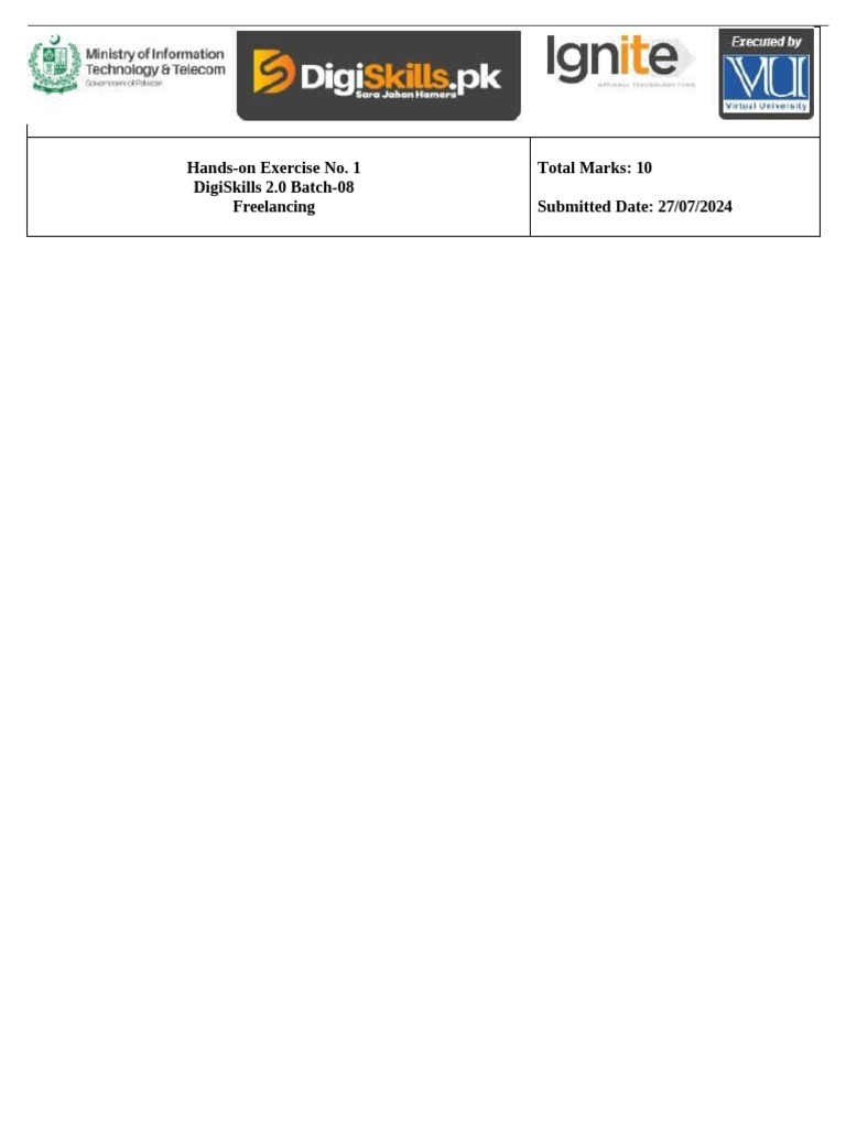 Dstp2.0-Batch-08 FRL101 1 DS18250175 | PDF | Business