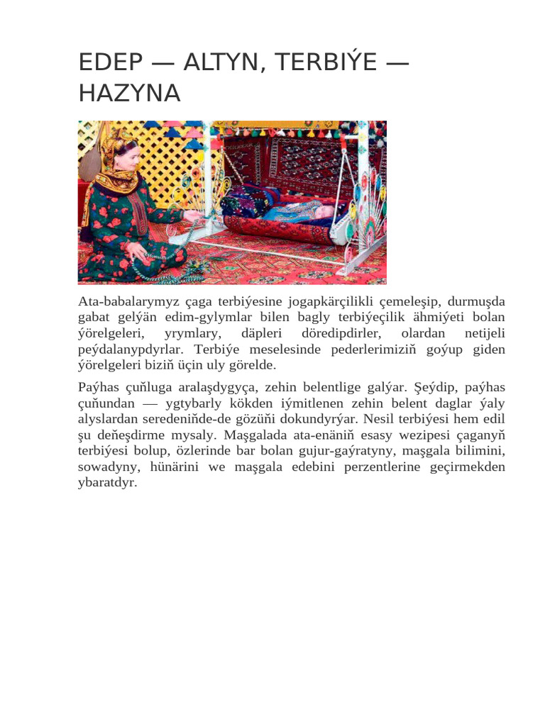 Terbiye Hazyna | PDF