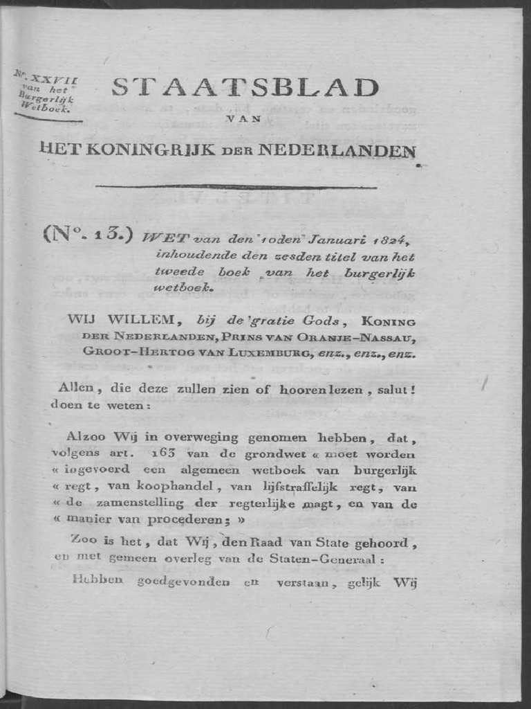 Staatsblad - Van - Nederlandsch - Indië No. 13 1824 | PDF