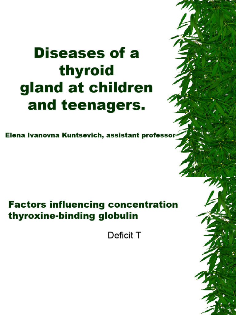 Diseases_thyroid gland | PDF | Hyperthyroidism | Thyroid
