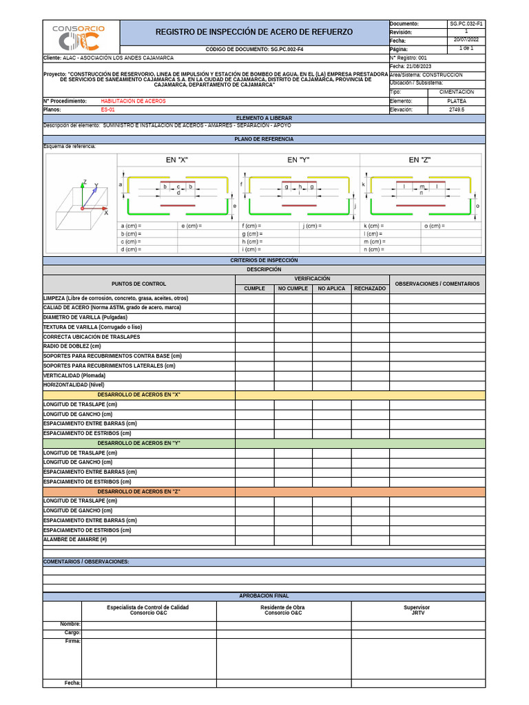 Protocolo 01 - Aceros - Modi 3 Placas | PDF | Acero