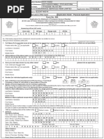 PAN Card Application Form CSF | PDF