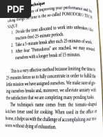 Pomodoro Technique Cheat Sheet by Nate | PDF | Career & Growth | Business