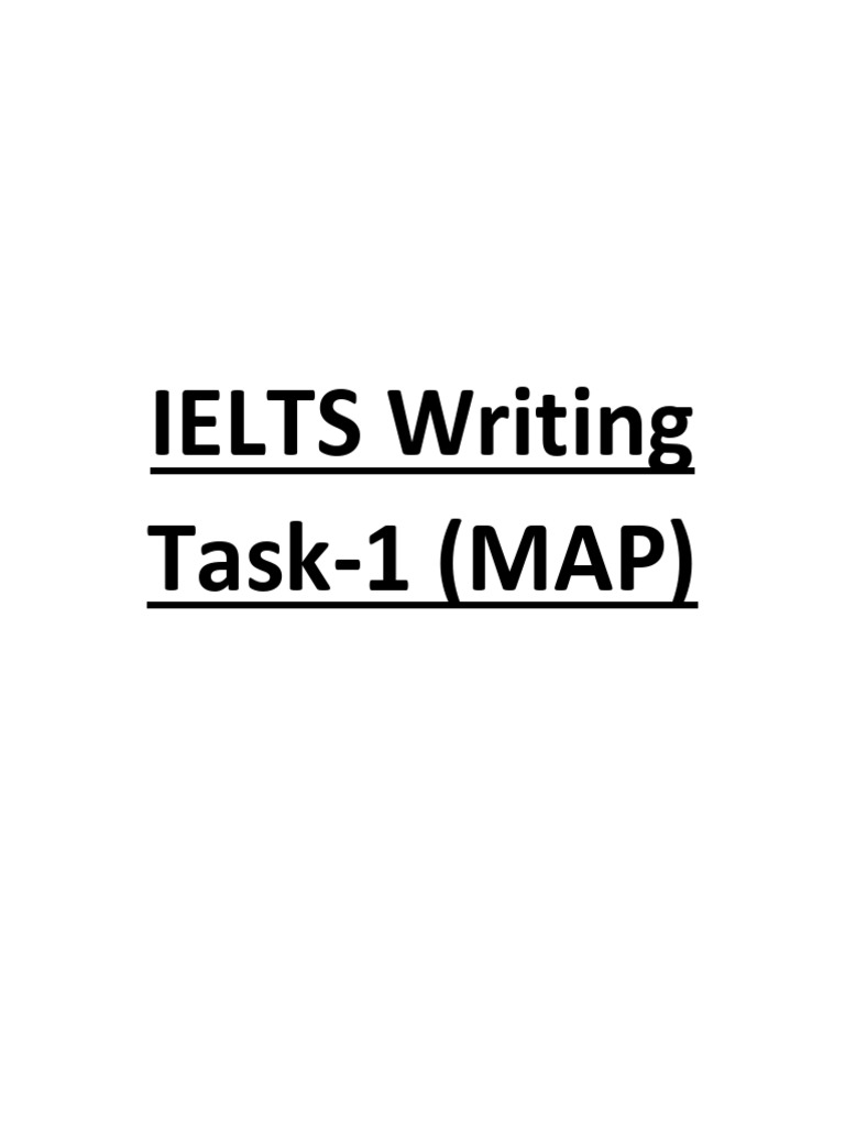 Ielts Writing Task-1(Map)_111721 | PDF