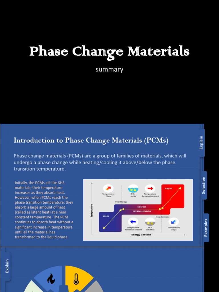 Thermal Energy Storage Intro v1.2 | PDF | Phase Transition | Physical ...