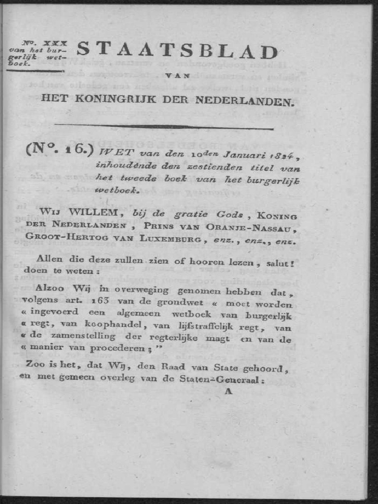 Staatsblad - Van - Nederlandsch - Indië No.16 1824 | PDF