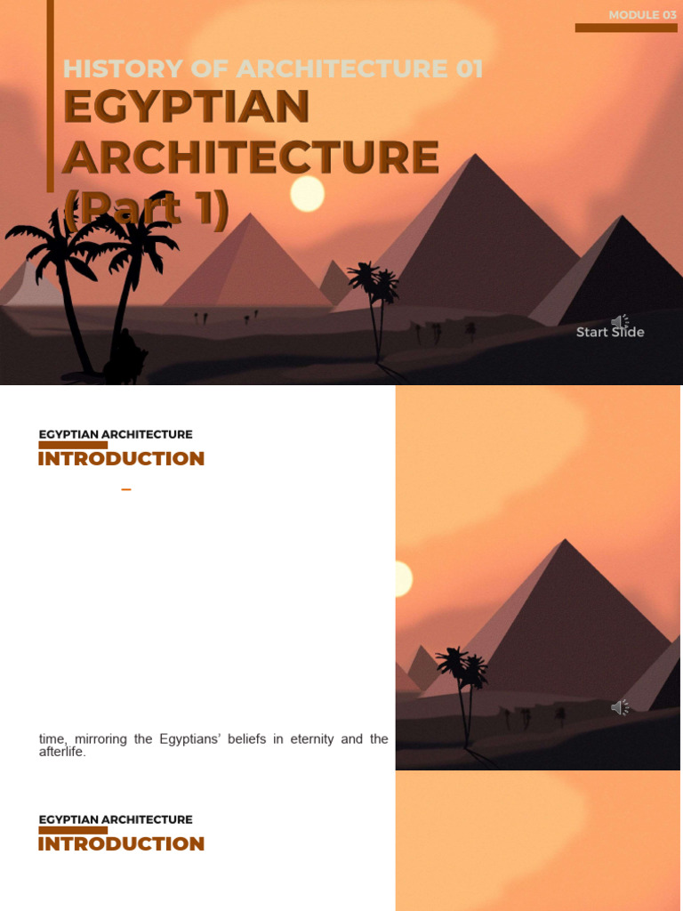 Egyptian Architecture: History & Influence | PDF | Ancient Egypt | Column