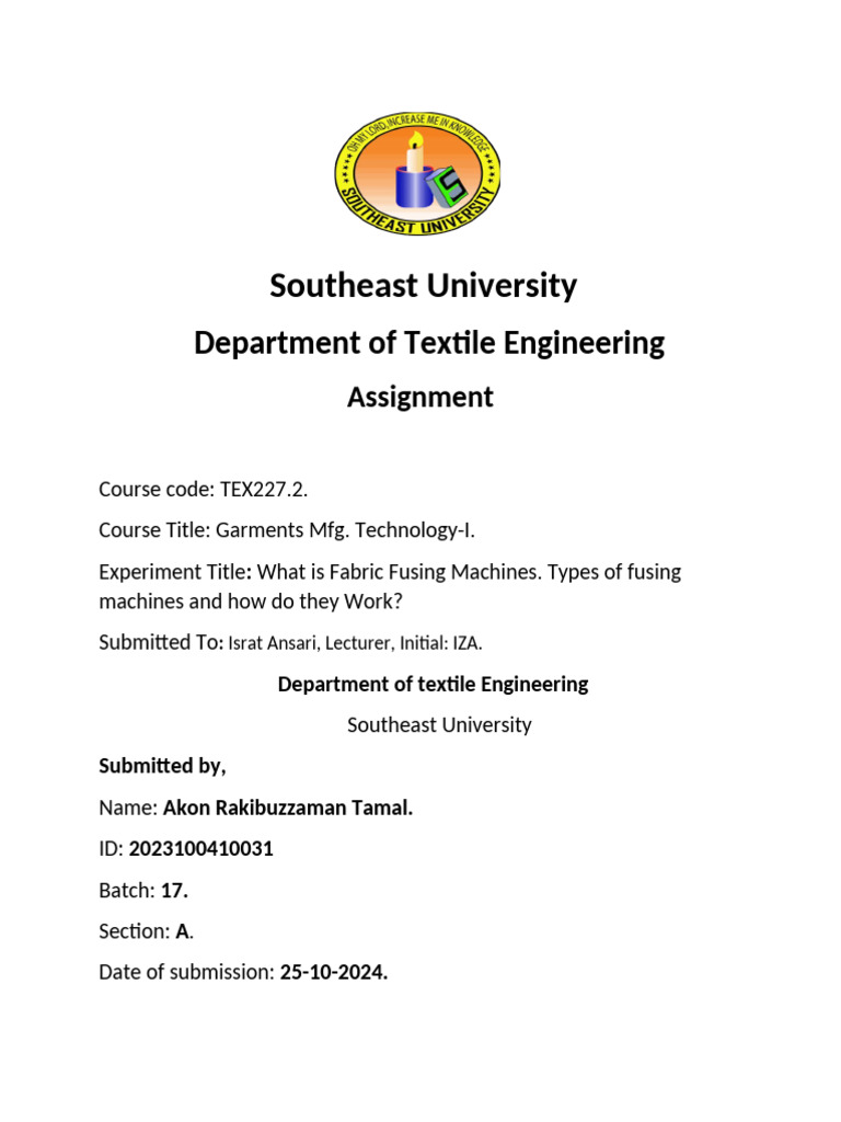 FMT | PDF | Textiles | Clothing