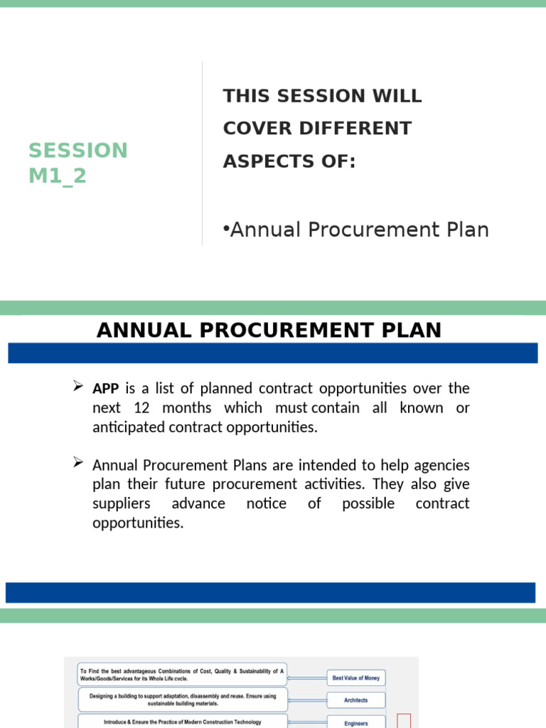 Annual Procurement Plan Creation Guide | PDF | System Software | Software