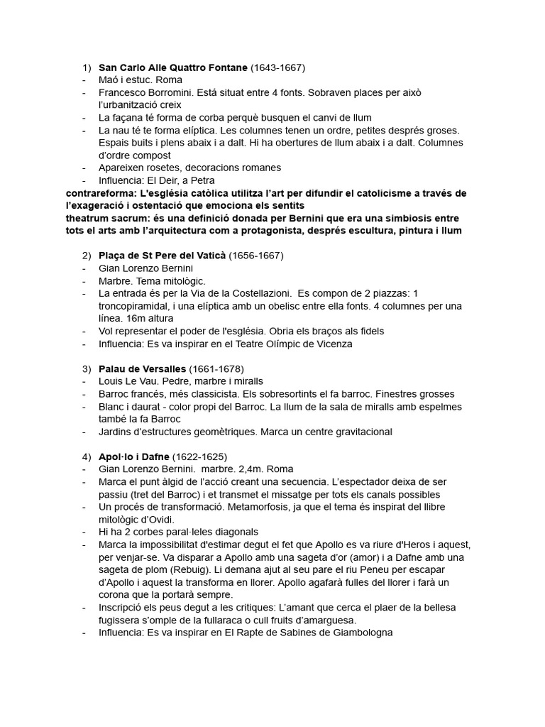 El Barroc - Història de L'art | PDF