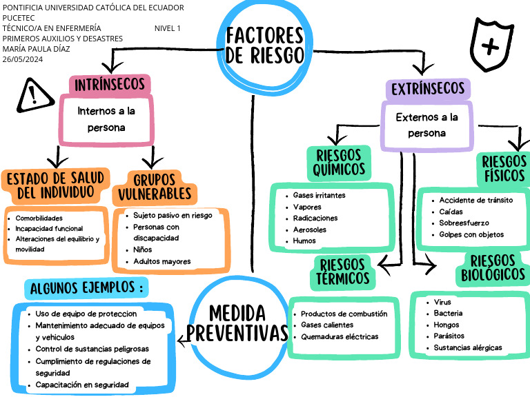 Mapa Conceptual de Factores Intrínsecos y Extrínsecos | PDF